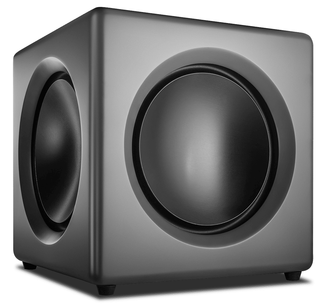 Wavemaster - Fusion Stone Gray - aktiver Subwoofer